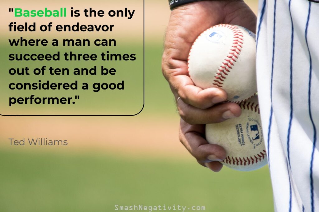 48 Famous Ted Williams Quotes Of All Times | Smash Negativity
